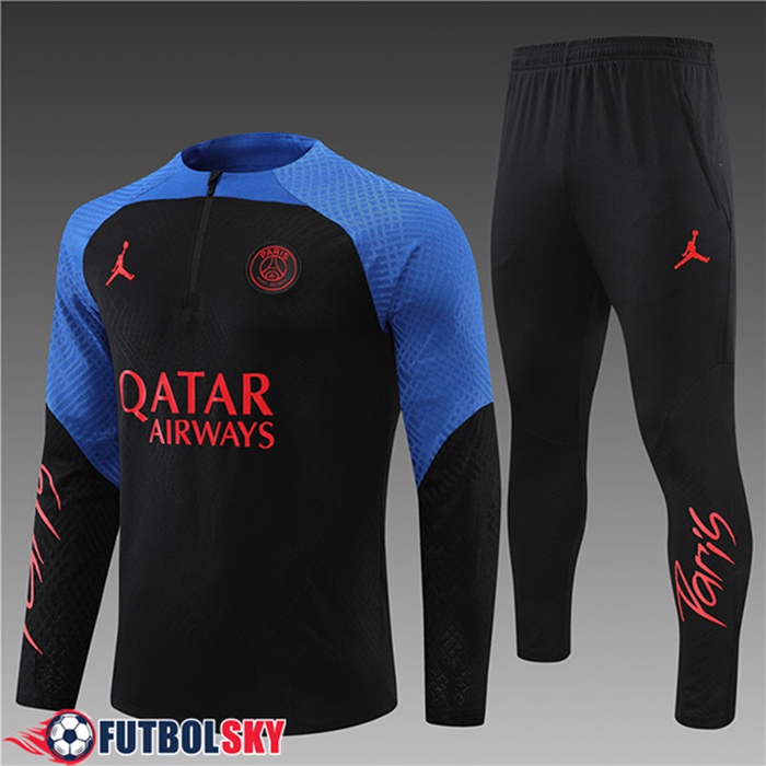 Comprar Chandal Equipos De Futbol Jordan PSG Ninos Negro 2022/2023 Con ...