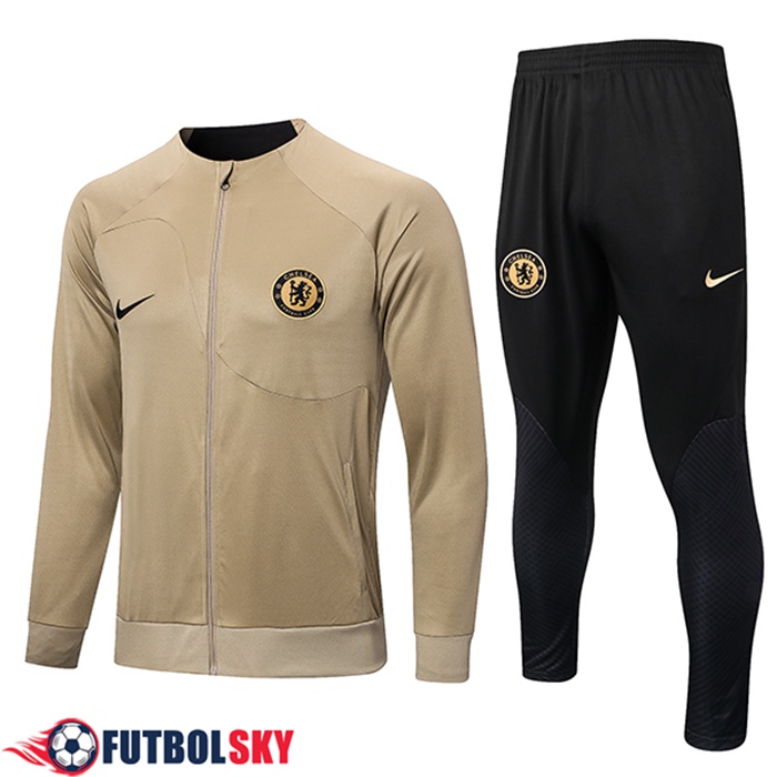 Comprar Chandal Equipos De Futbol - Chaqueta FC Chelsea Amarillo 2022/ ...