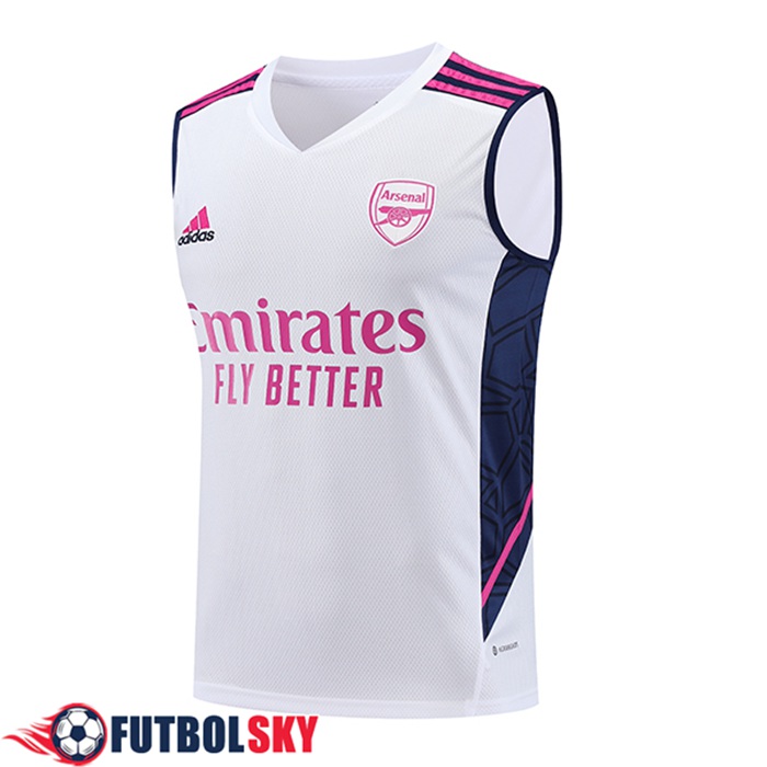 Comprar Chalecos De Futbol Arsenal Blanco 2023/2024 Oficiales Baratas