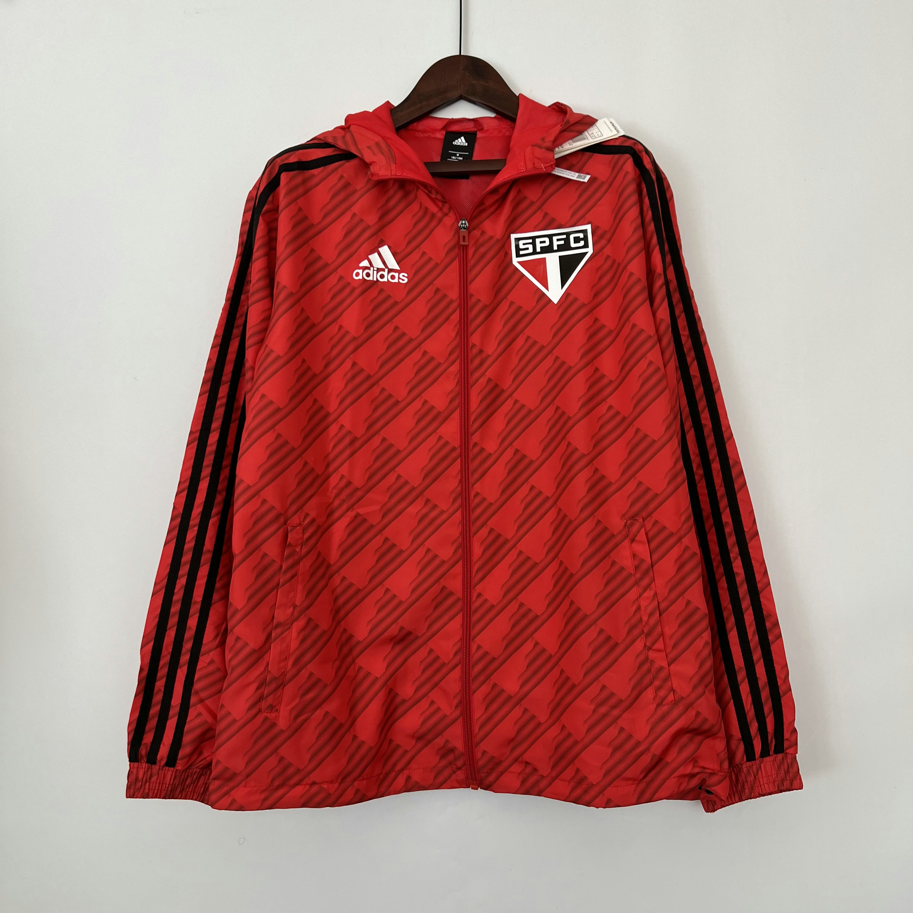 Comprar Rompevientos Sao Paulo FC Rojo 2023/2024 Oficiales Baratas