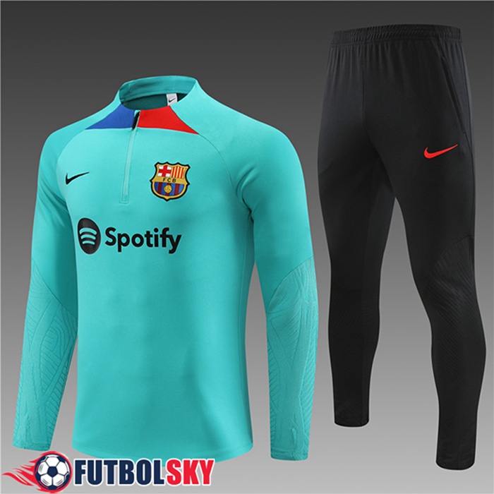 Comprar Chandal Equipos De Futbol FC Barcelona Ninos Verde 2023/2024 ...