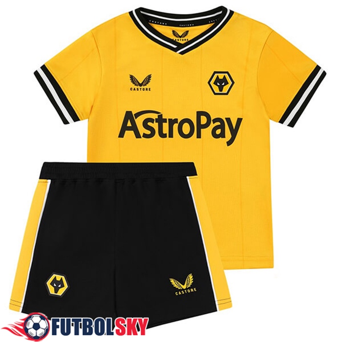 Comprar Camiseta Wolves Ninos Primera 2023/2024 Contrareembolso
