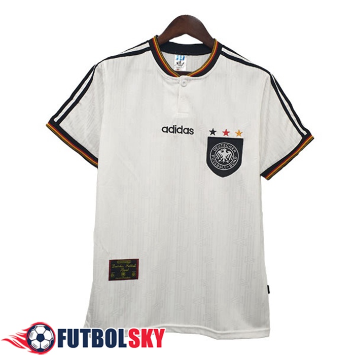 Camiseta Alemania Retro Titular 1996 Para Crear